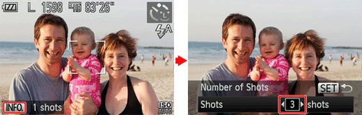 Setting the Camera to Release the Shutter Automatically (Self-Timer, Smart Shutter) (PowerShot ...
