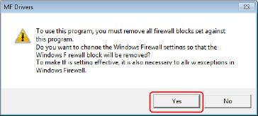 Installing the Driver/Software Via Network for Windows - MF630 Series ...