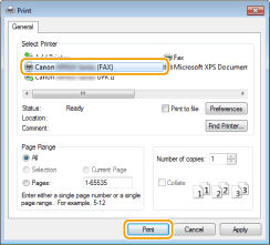 Sending Faxes from Your Computer (PC Fax) - imageCLASS D1500 series and ...
