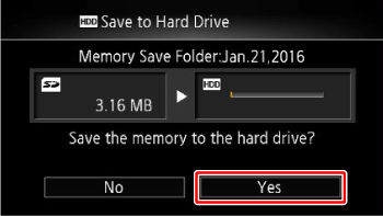 Saving to an External Hard Drive