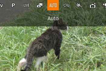 Switching Shooting Modes (PowerShot SX540 HS)