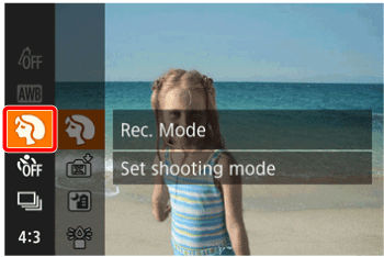 Switching Shooting Modes (PowerShot SX540 HS)