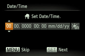 How to Set or Update the Date and Time on Your PowerShot SX540 HS Camera