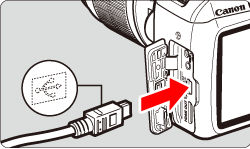 How do I use a USB cable to connect the camera to a computer to save ...