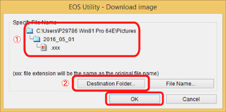 Using EOS Utility 3.x to Send Images to a Computer (Wi-Fi Function ...
