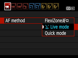 Changing the Camera's Default Settings to Use Live View Shooting (Still Photos and Movies) (EOS ...