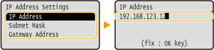 Setting the IP Address (IP v. 4) - imageCLASS LBP350 series