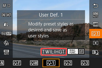 Registering Picture Style File to the camera with CameraWindow ...