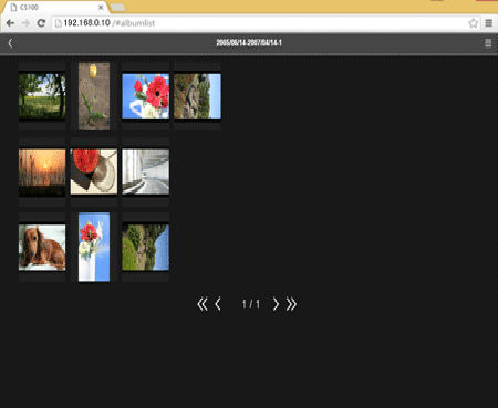 Viewing an Album From the Computer/ Uploading Still Photos From the ...