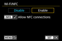Sending Images to a Smartphone via Wireless LAN (Wi-Fi)