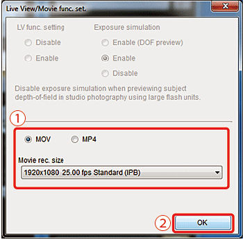 Using the Remote Live View Function in EOS Utility Ver.3.x to Shoot ...