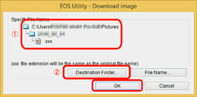Using EOS Utility 3.x to Send Images to a Computer (Wi-Fi Function)