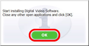 Installing the CameraWindow software to send MP4 movies and photos