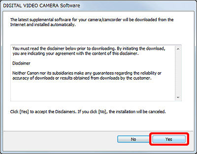 Installing the CameraWindow software to send MP4 movies and photos
