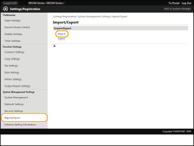Managing the Address Book - imageCLASS MF236n, MF247dw and MF249dw