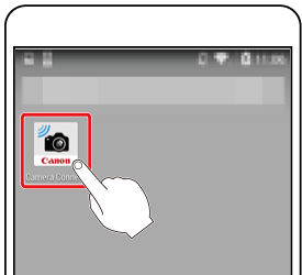Sending Images to a Smartphone (Wireless Connection) (EOS M100)