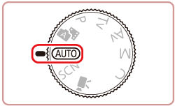 Switching Shooting Modes and Scene (SCN) Modes (PowerShot G9 X Mark II)