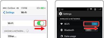 Connecting to iOS/Android Devices via Wi-Fi and Saving Movies and ...