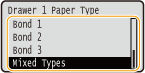 Registering a Paper Size and Type