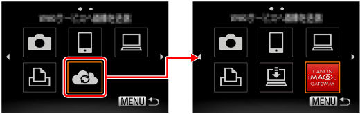 Sending Images to a Mac via Wi-Fi using CANON iMAGE GATEWAY's Image ...