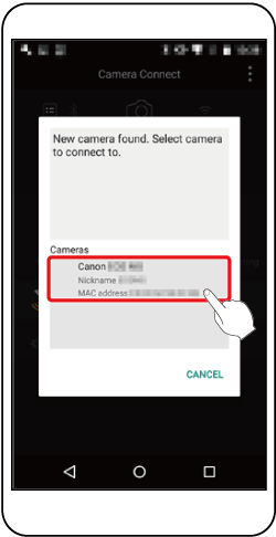 Sending Images to a Smartphone (Wireless Connection) (EOS M5 / EOS M6)