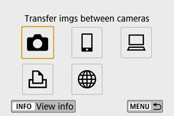 Using EOS Utility 3.x to Send Images to a Computer (Wi-Fi Function)