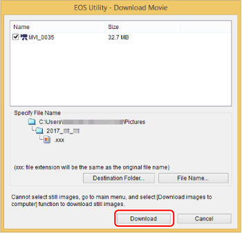 Using EOS Utility for Remote Live View Shooting (Still Photos and ...