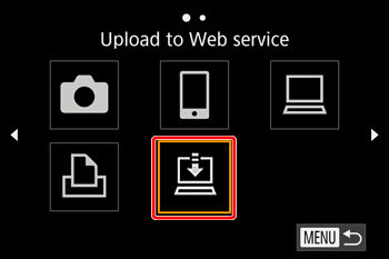 Sending Images to a Mac via Wi-Fi using CANON iMAGE GATEWAY's Image ...