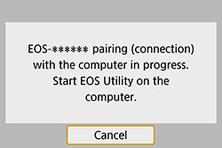 Sending Images to a Computer (Wireless Connection) EOS Rebel SL3