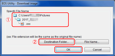 Using EOS Utility 3.x to Send Images to a Computer (Wi-Fi Function ...