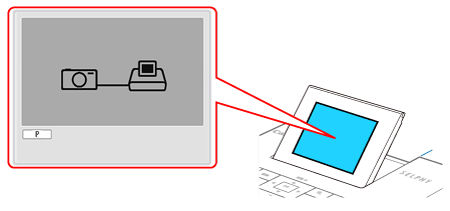 Printing from a Camera (Camera Direct Print) (SELPHY CP1300)