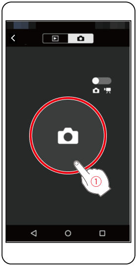 Performing Remote Shooting with a Smartphone (Wi-Fi Function) (EOS M100)
