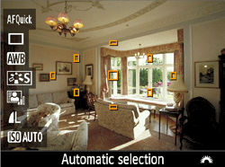 Changing the AF Method to Use the Live View Function to Shoot Still ...