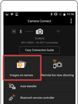 Sending Images from a Camera to an iPhone (Wireless Connection ...