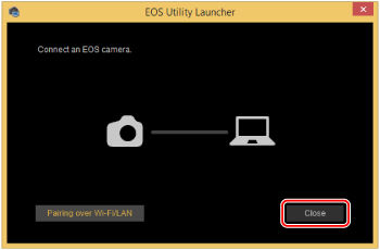 Downloading still images and movies to a computer using EOS Utility Ver ...