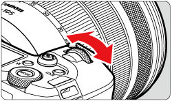 How to set functions to Control Ring (Customized Operations) (EOS R)