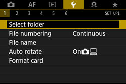 Connecting the Camera To a Computer Using a USB Cable (EOS R)
