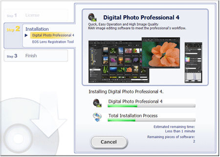Digital Photo Professional Ver.4.x does not work properly ...