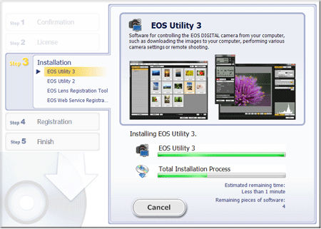 EOS Utility Ver. 3.x does not work properly / Uninstalling (deleting ...