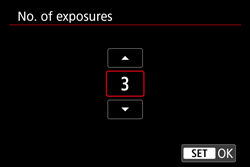 Multiple Exposures (EOS 90D)