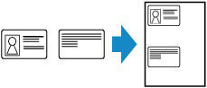 Copying an ID Card to Fit onto a Single Page - GX2020
