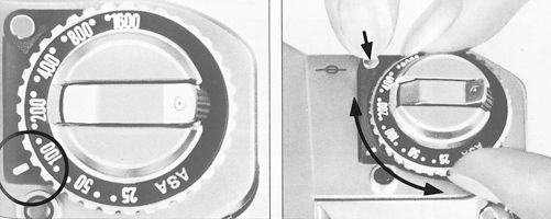 AV-1 : How to change the ISO / ASA settings