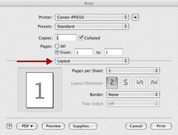 Checking Ink Levels on Mac