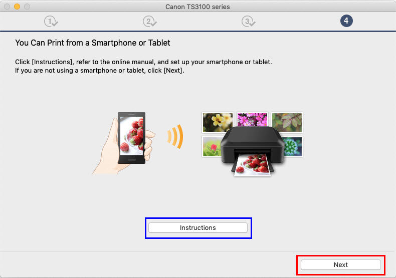 How to Set Up the Printer via USB (macOS) - TS3120 / TS3122