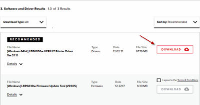 Setting up the LBP6030w, LBP6230dw, and LBP7110Cw printers wirelessly ...