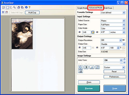 Adjusting the lamp shut off time (4400F)