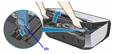 Installing / Removing ink cartridges MX300