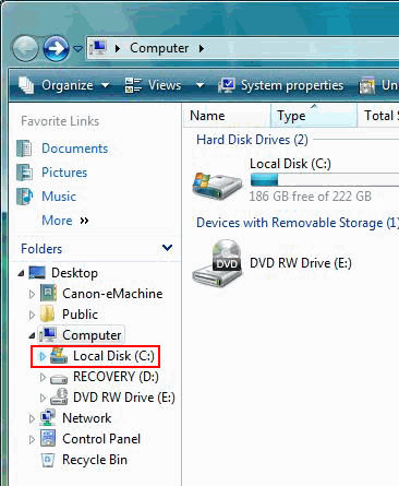 Move non-Canon TWAIN files from TWAIN_32 folder