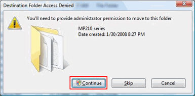 Move non-Canon TWAIN files from TWAIN_32 folder
