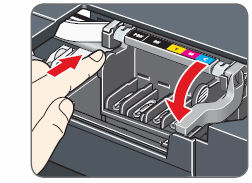 Install the Print Head and Ink Tanks MX7600